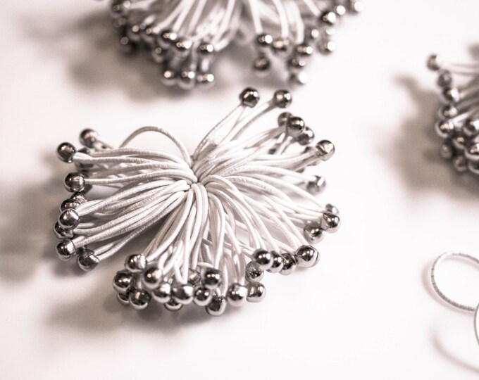 Elastic Fasteners With Metal Barbs at Each End for DIY Mask Makers ...