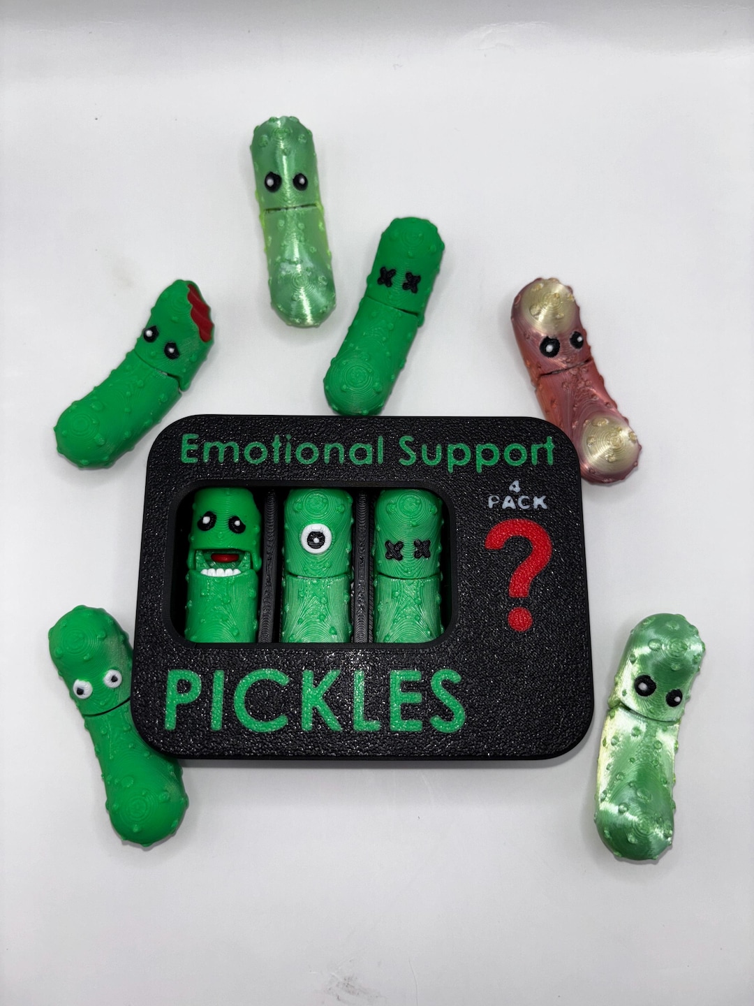 Emotional Support Pickles – 4-pack - Etsy