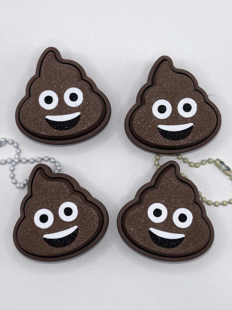 Poop Emoji Mechanical Fidget Clickers, ASMR, Stim Toy, ADHD Clicky ...