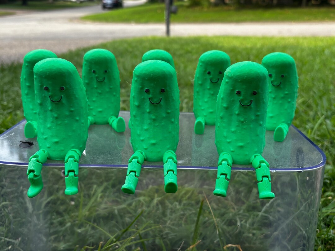 Pickle Pal - Fidget - Desk Buddy - Emotional Support Pickle - Etsy