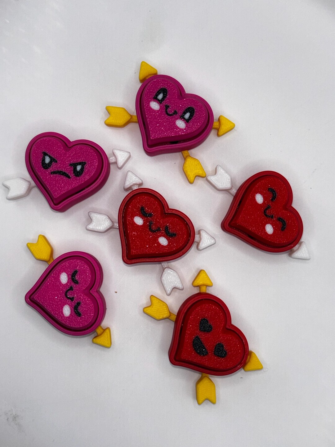 Love Arrow Heart Mechanical Fidget Clickers, ASMR, Stim Toy, ADHD ...