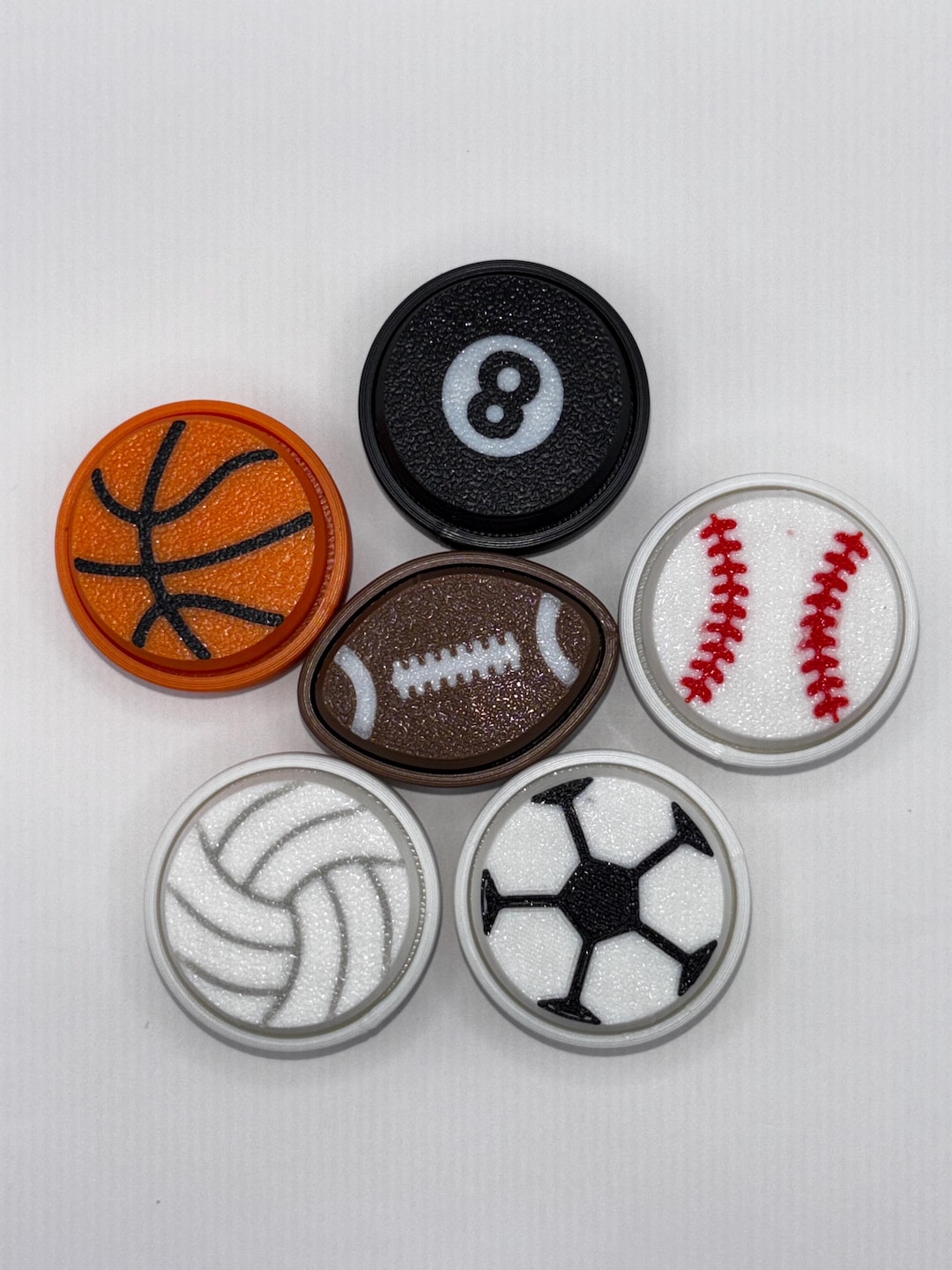 Sports Balls Mechanical Fidget Clickers, ASMR, Stim Toy, ADHD Clicky ...