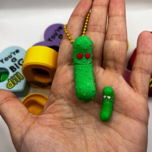 3D Printed Articulated Pickle Gift Set - Heart Container Conversation ...