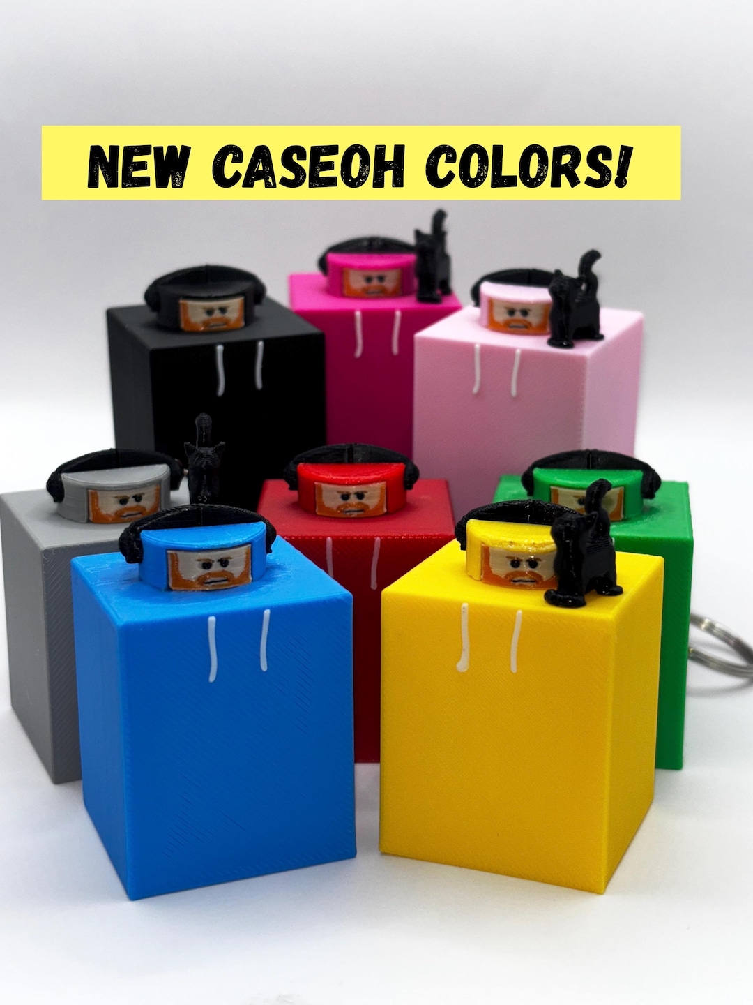 Caseoh Youtube Twitch Streamer 1x1 Brick Keychain or Desk Figure With ...