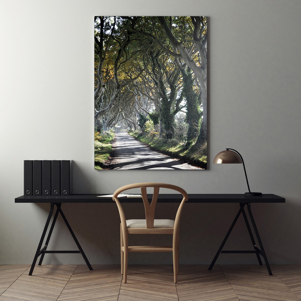 The Tangled Wood 2 Ireland Landscape Print Nature | Etsy