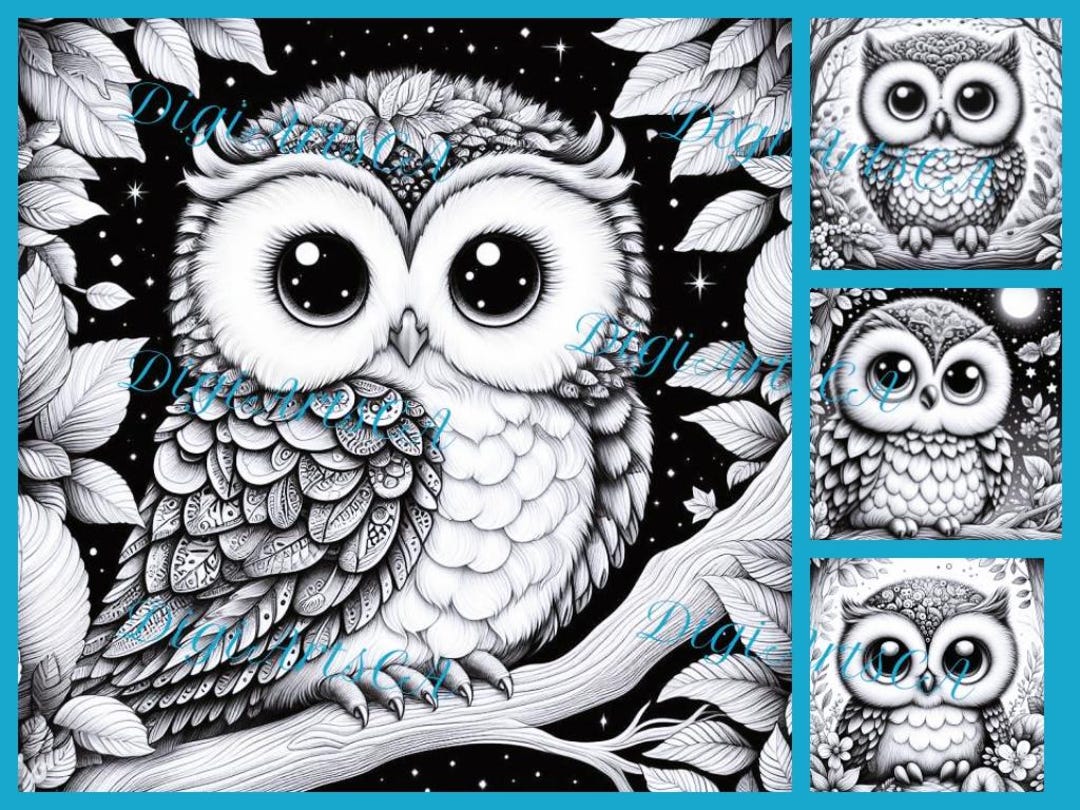 36 Animal Coloring Pages Adventures in the Enchanted Forest Coloring ...