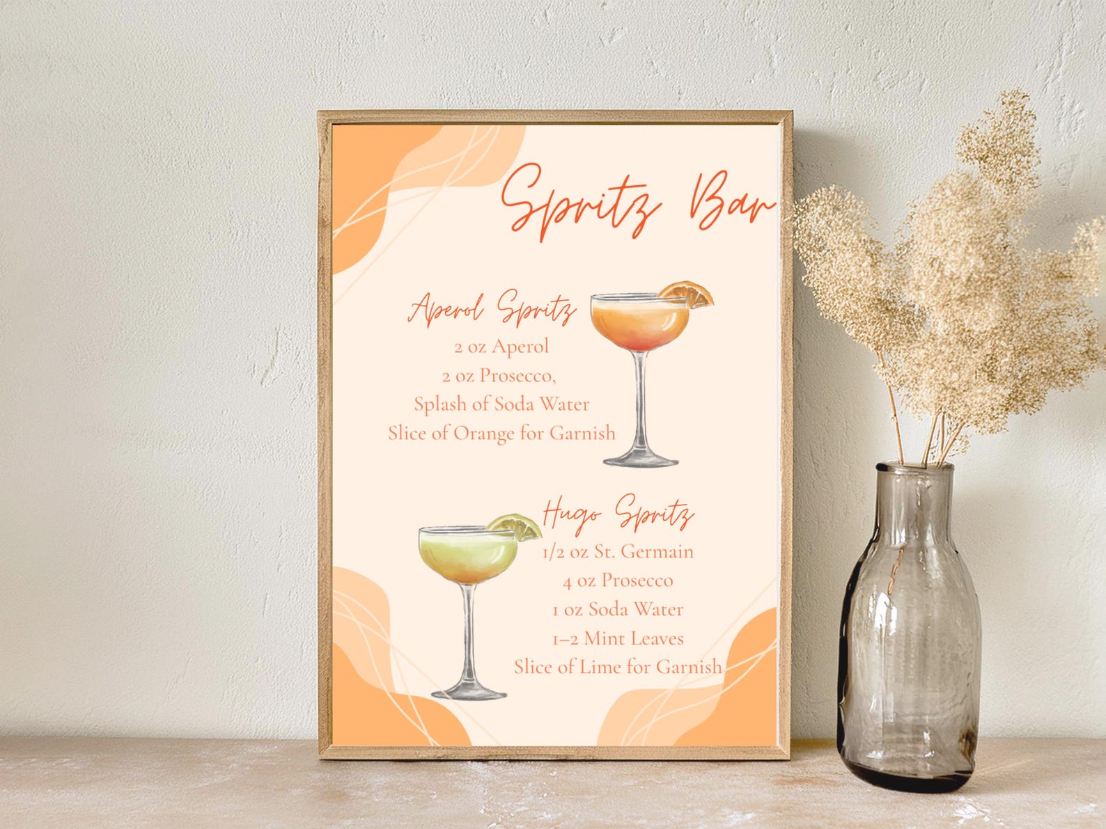 Aperol Spritz Bar Sign, Spritz Bar Sign, Aperol Spritz Theme Party ...