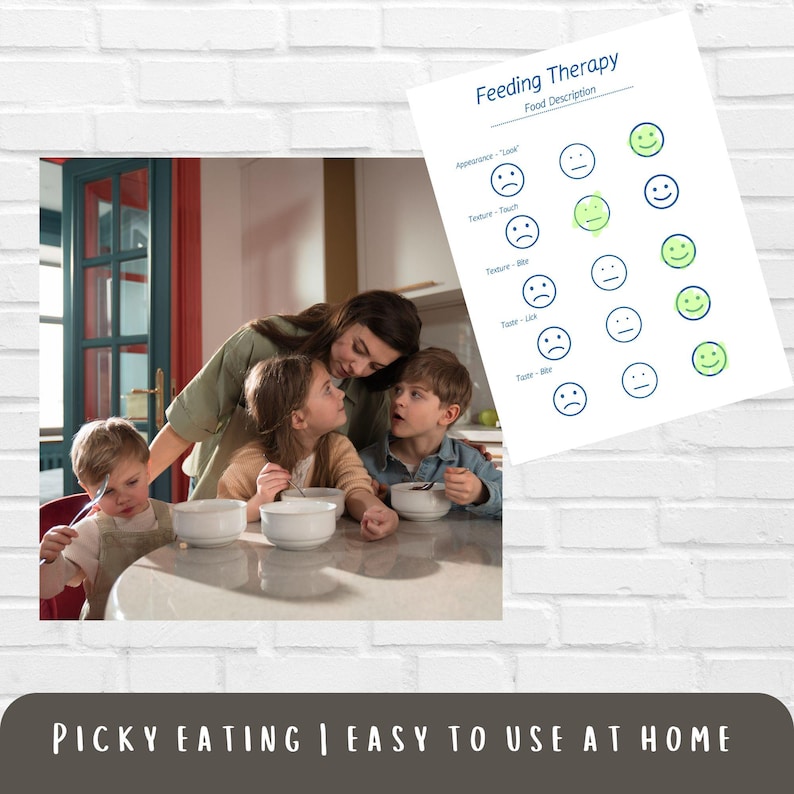 Feeding Therapy | Digital Download | Elementary School Worksheets ...
