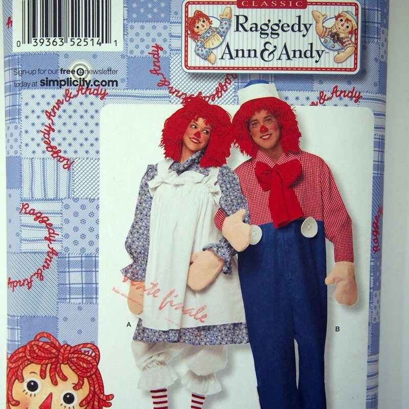 Raggedy Ann Pattern - Etsy