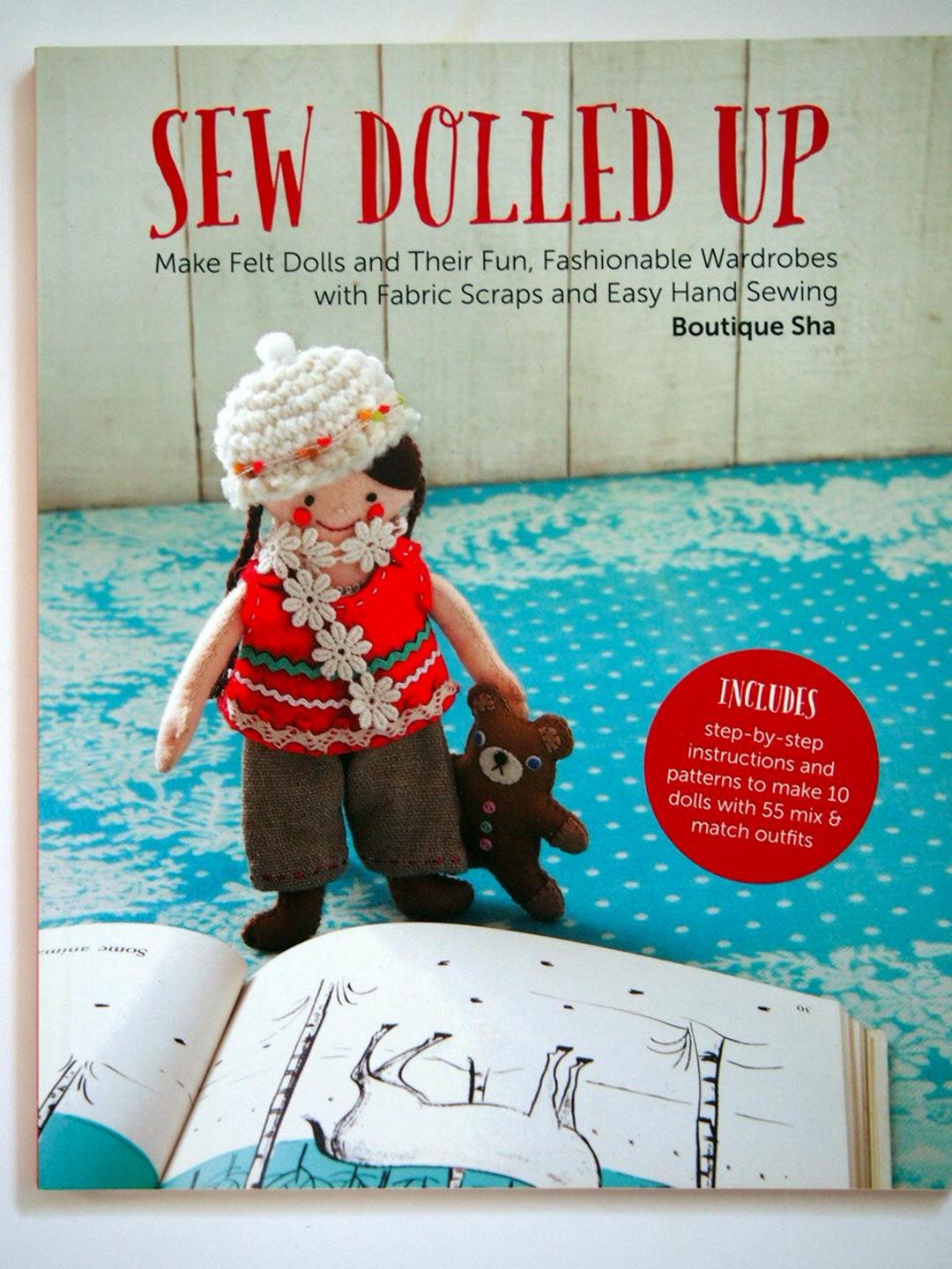 Sew Dolled Up: Felt Doll Making Book - Easy Hand Sewing - Etsy