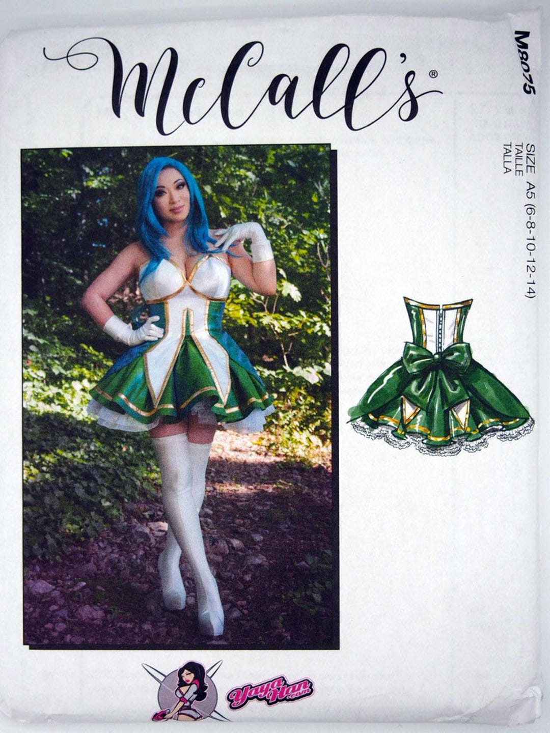 Mccall's 8075 - Fantasy Cosplay Costume by Yaya Han - Sewing Pattern - Etsy