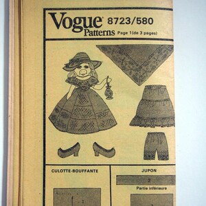 Vogue 8723, Jim Henson's Muppet Miss Piggy Wardrobe Sewing Pattern ...