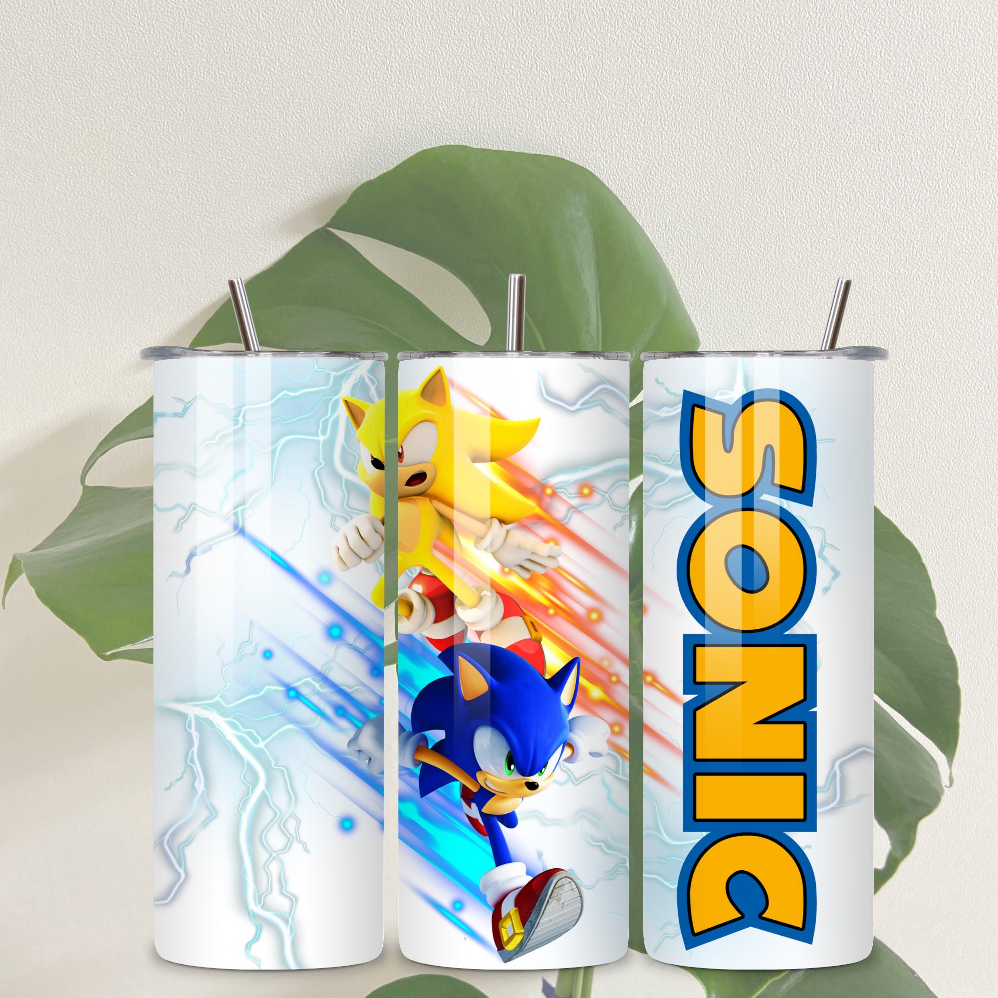 Sonic Tumbler Wrap, Sonic Design, Tumbler Wrap for Sublimation, PNG ...