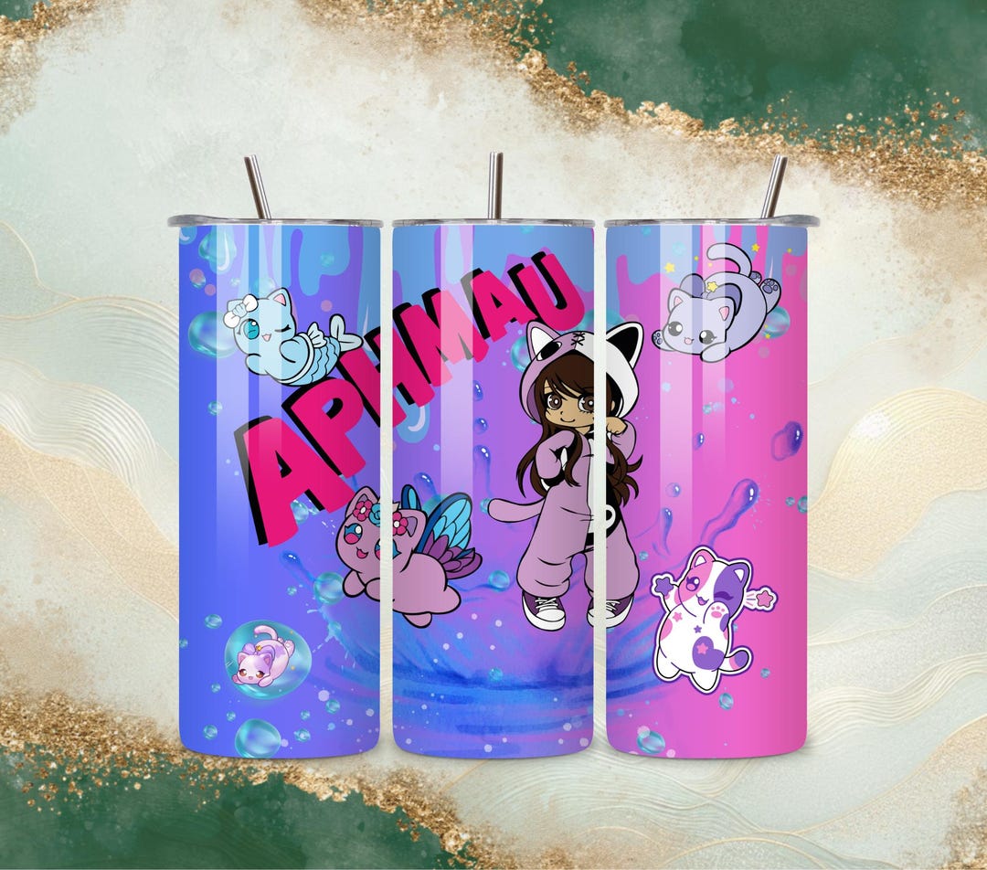 Aphmau Tumbler Wrap, Aphmau Design, Tumbler Wrap for Sublimation, PNG ...