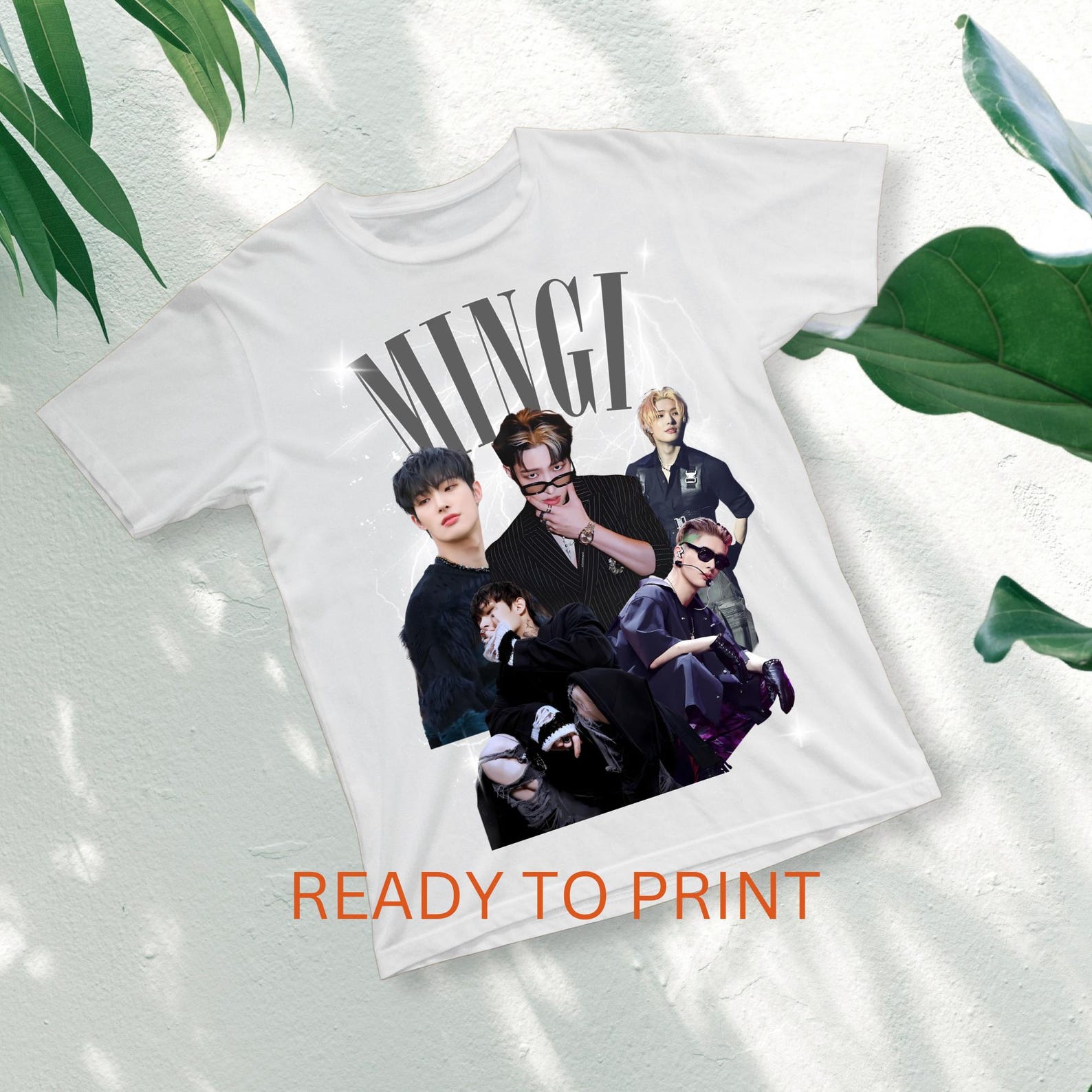 Mingi Kpop T-shirt Design: Sublimation PNG (digital Download) - Etsy