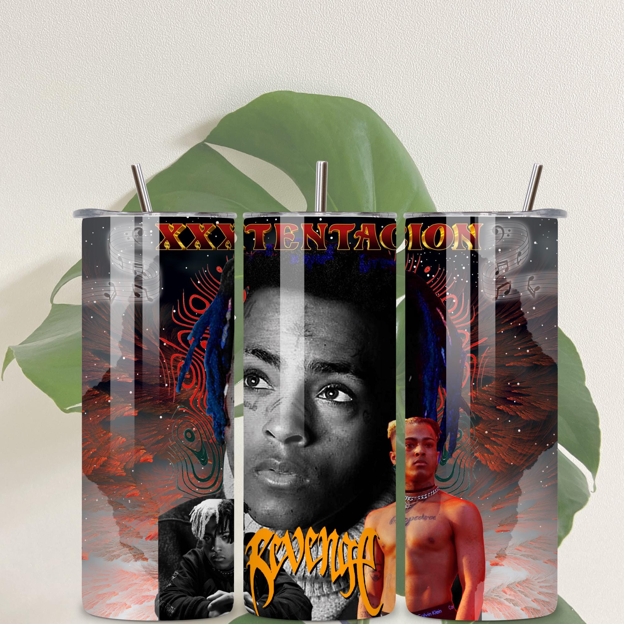 Xxxtentacion Tumbler Wrap, Xxxtentacion 20 Oz Tumbler Design, Tumbler ...