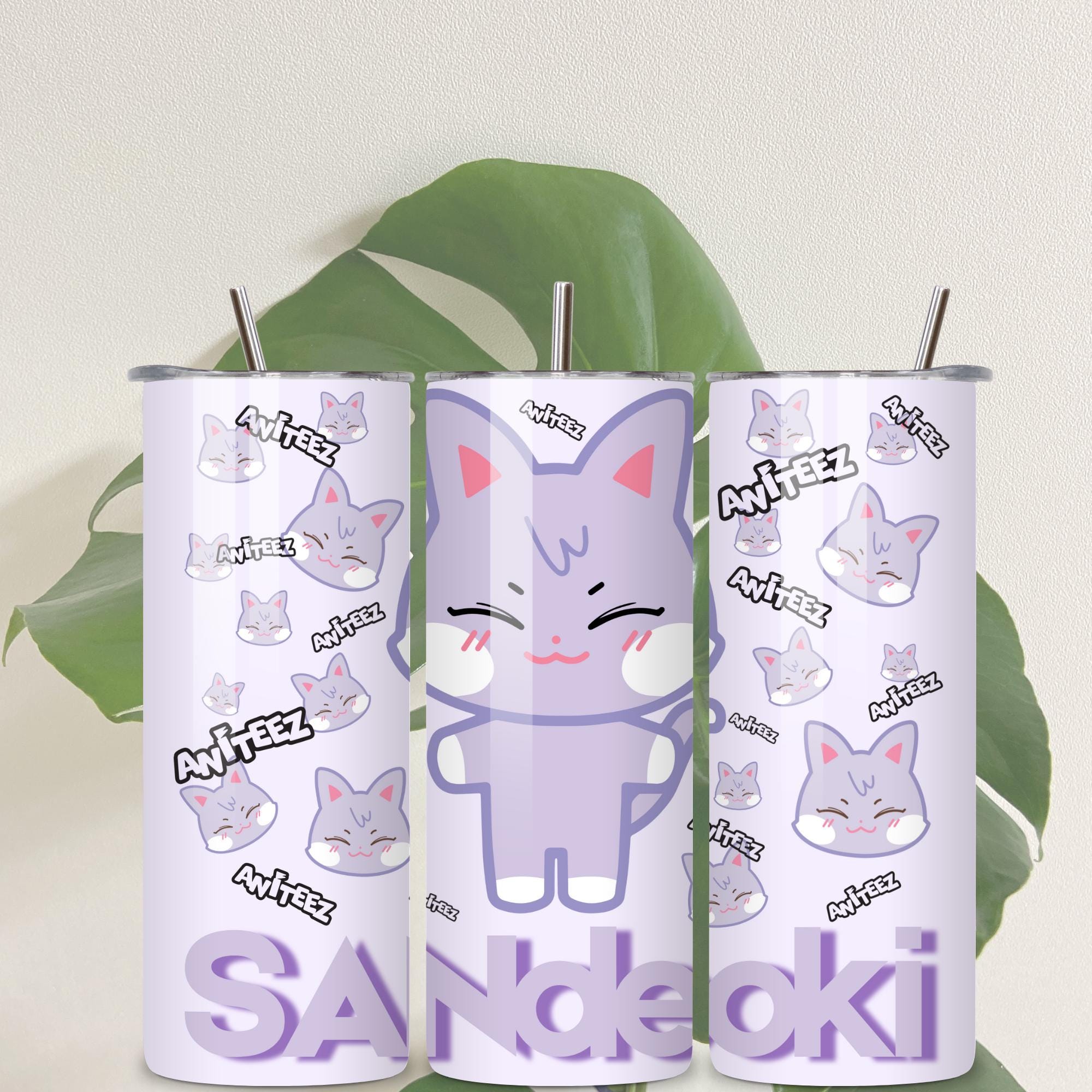 Sandeoki Kpop Tumbler Wrap, Sandeoki Kpop 20 Oz Tumbler Design, Tumbler ...