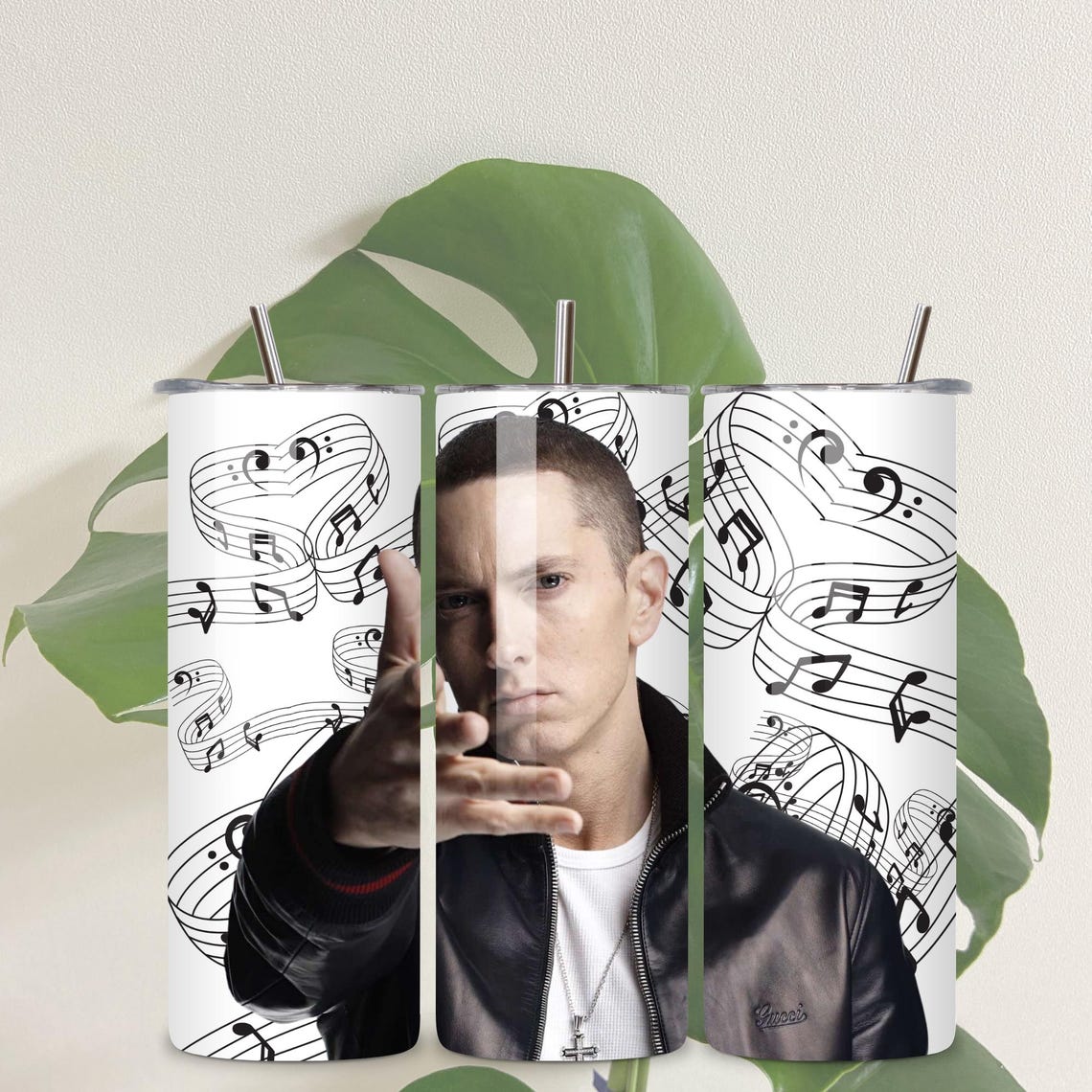Eminem Tumbler Wrap, Eminem 20 Oz Tumbler Design, Tumbler Wrap ...