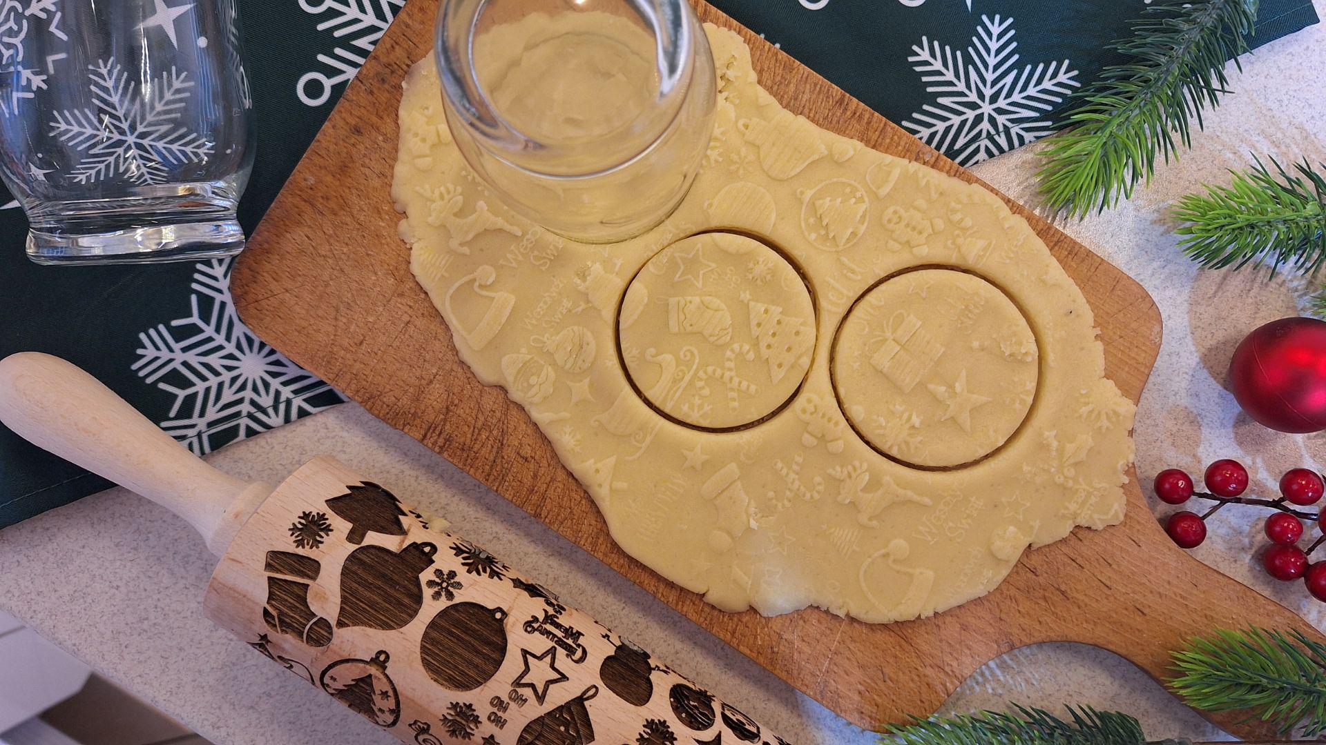 Christmas Engraved Rolling Pin Patterns - Dxf & SVG Files, Digital ...