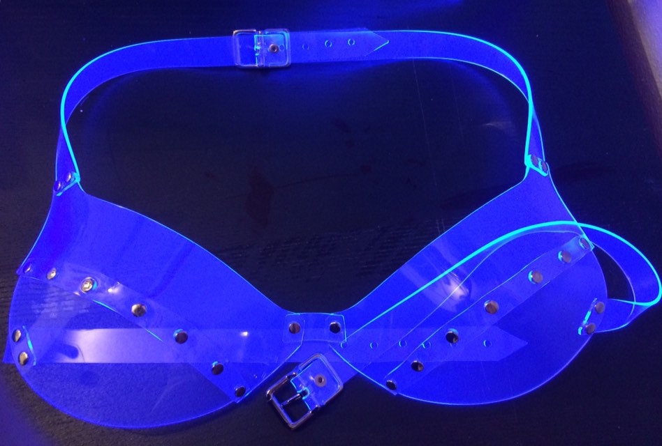 Clear PVC Bra - Etsy