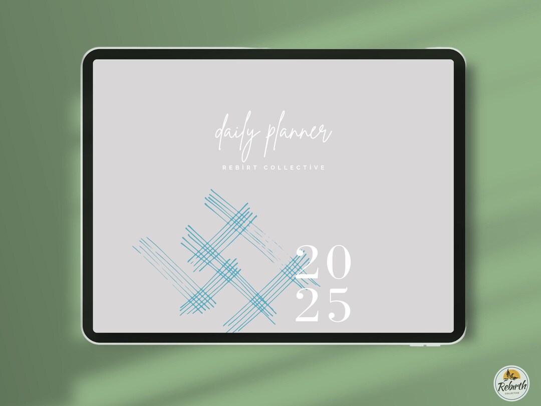 Simple Digital Planner | 2025 Planner | Minimalist Planner | Daily ...