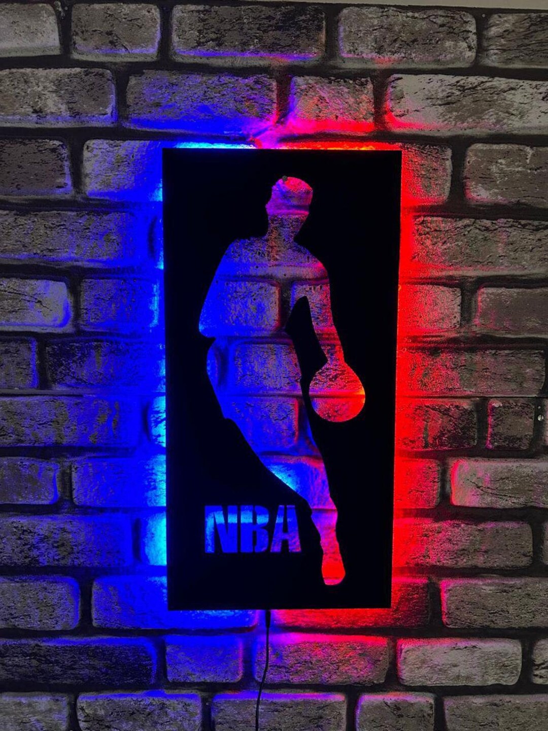 Led NBA Sign , Nba Wall Decor , Nba Wall Art , Led Sign for Wall ...