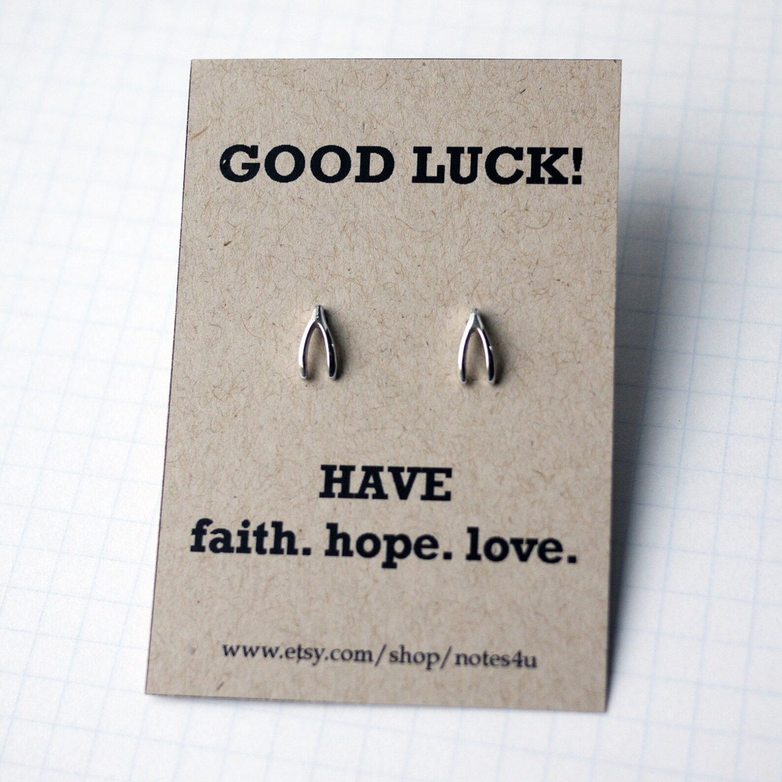 Good Luck! Have Faith, Hope, Love! - Etsy