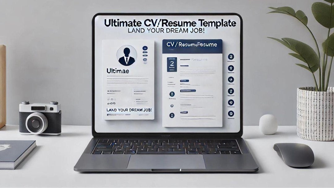 Stand Out Cv/resume Template - Etsy