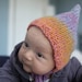 Baby Pixie Hat Knitting Pattern RAINBOW PIXIE | Etsy