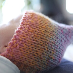 Baby Pixie Hat Knitting Pattern - RAINBOW PIXIE - Etsy