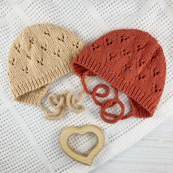Knit newborn bonnet store