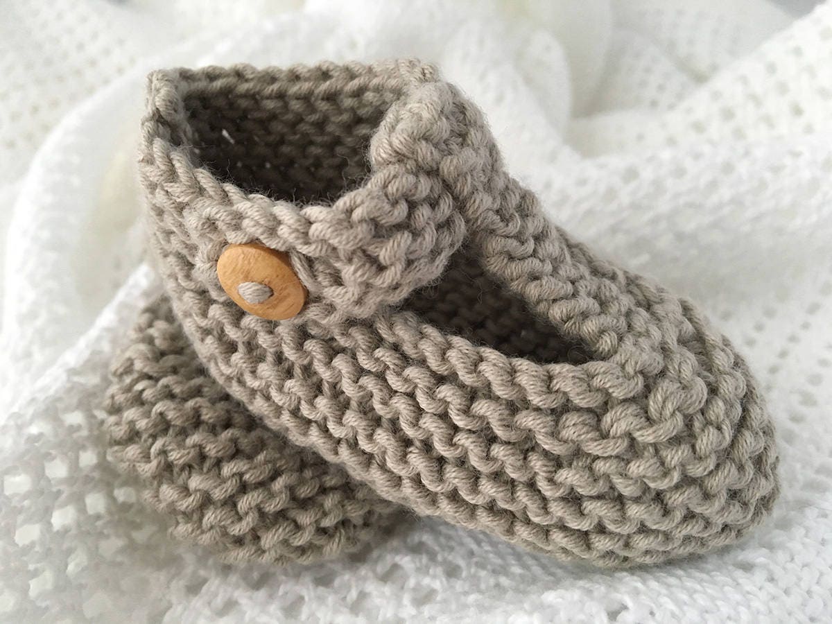 Baby Shoes Knitting Pattern - QUINN - Etsy