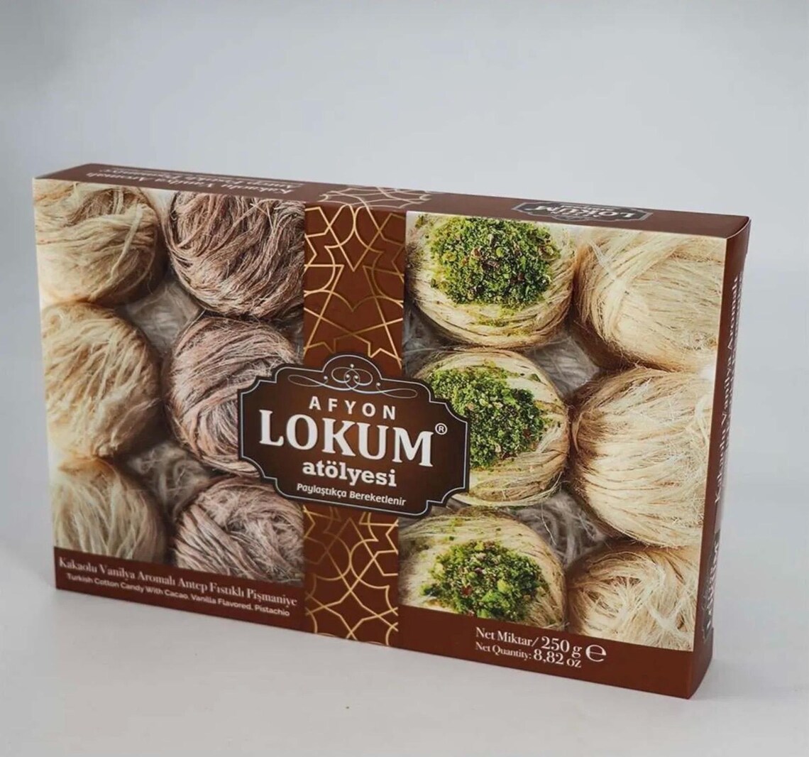 Cocoa and Vanilla Pistachio Puff Pastry | Traditional Turkish Dessert ...
