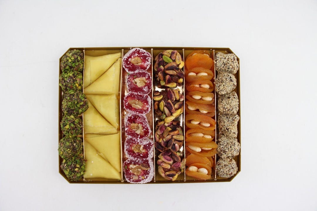 Turkish Delight, Mix Delight, Natural Dessert, Boxed Gift, Food Gift ...