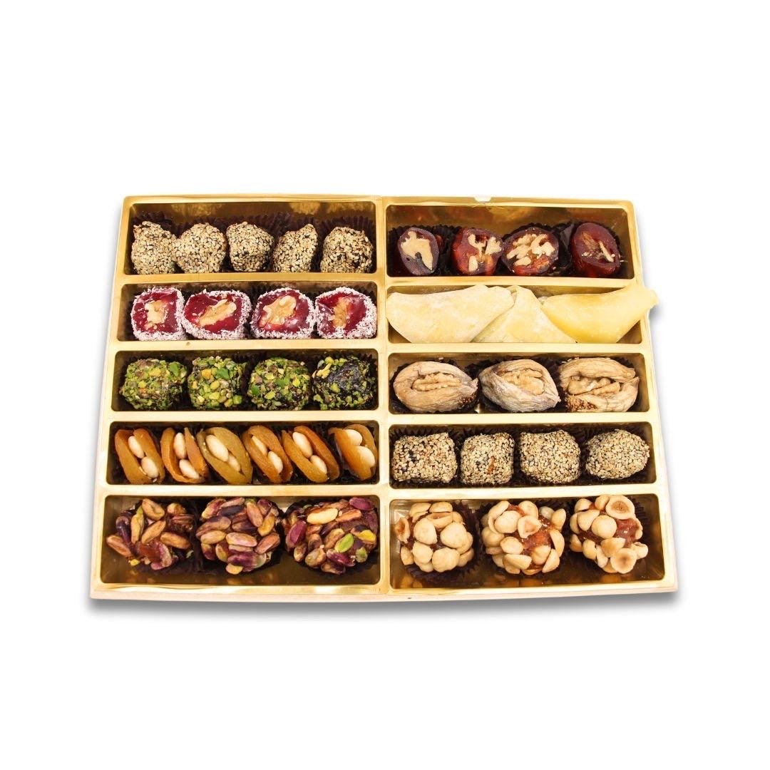 Turkish Delight, Mix Delight, Natural Dessert, Boxed Gift, Natural ...