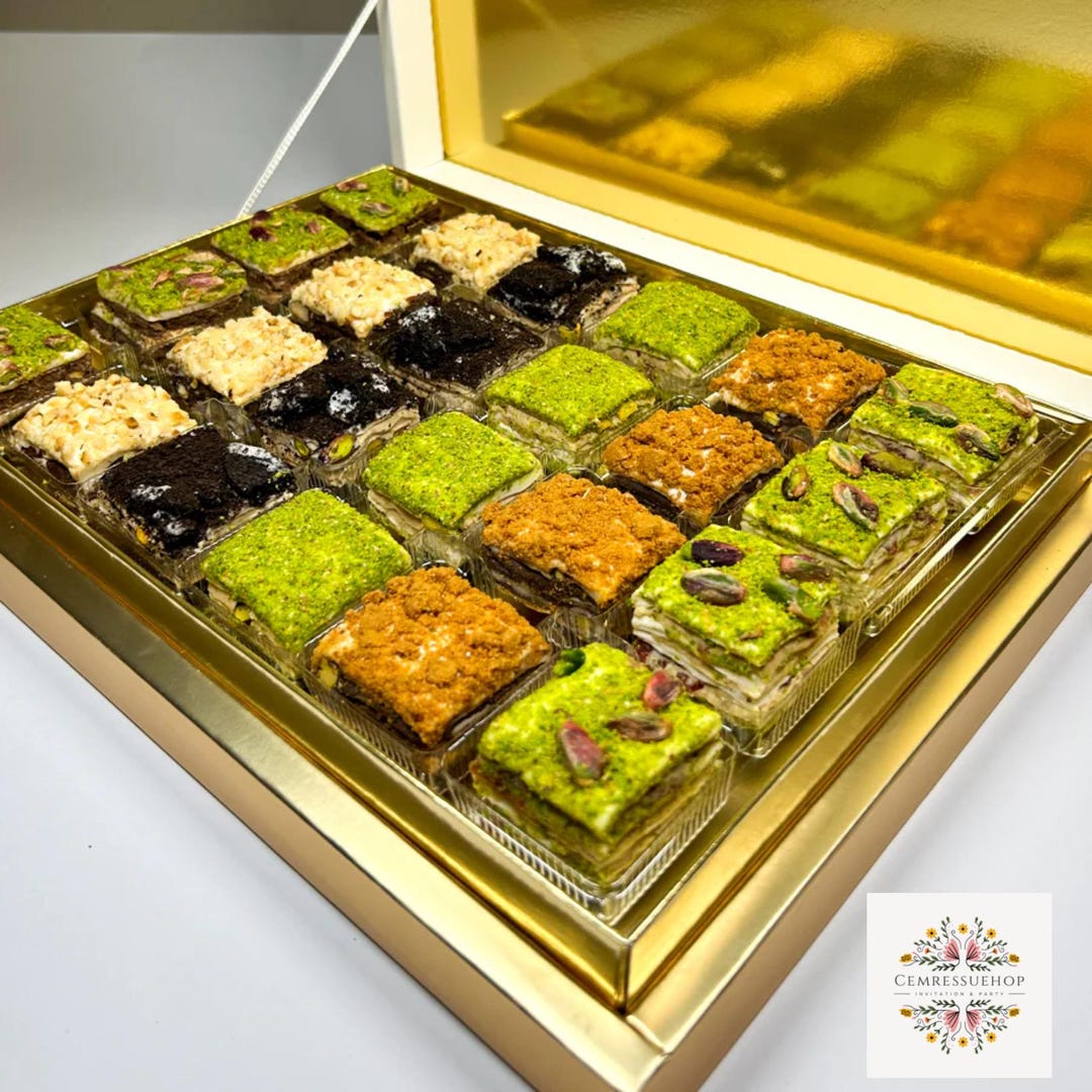 Mixed Delight Box | Turkish Delight Gift Luxury Box | Pistachio Delight ...