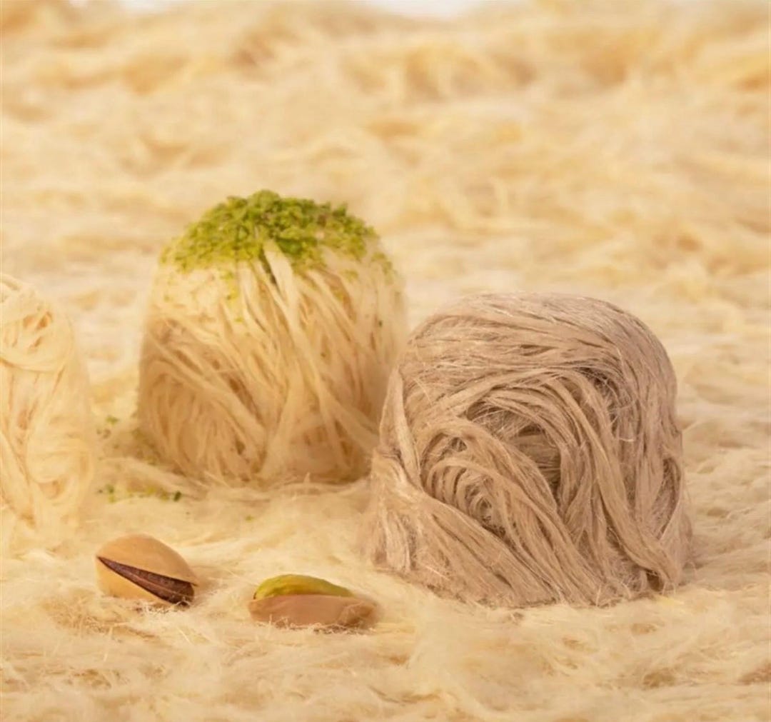 Cocoa and Vanilla Pistachio Puff Pastry | Traditional Turkish Dessert ...
