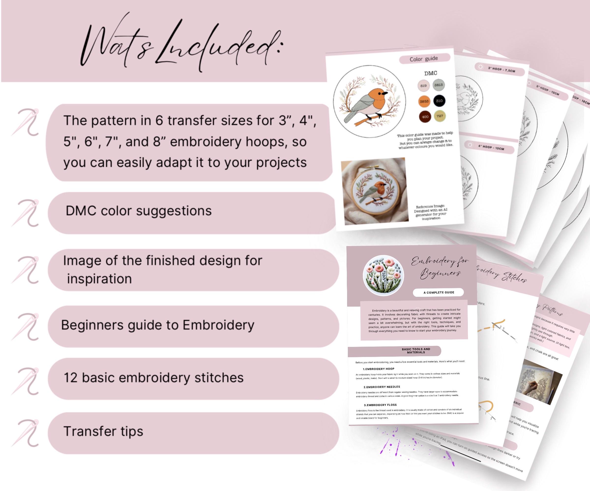 Hand Embroidery Pattern, Log Cabin in the Woods Christmas Design ...