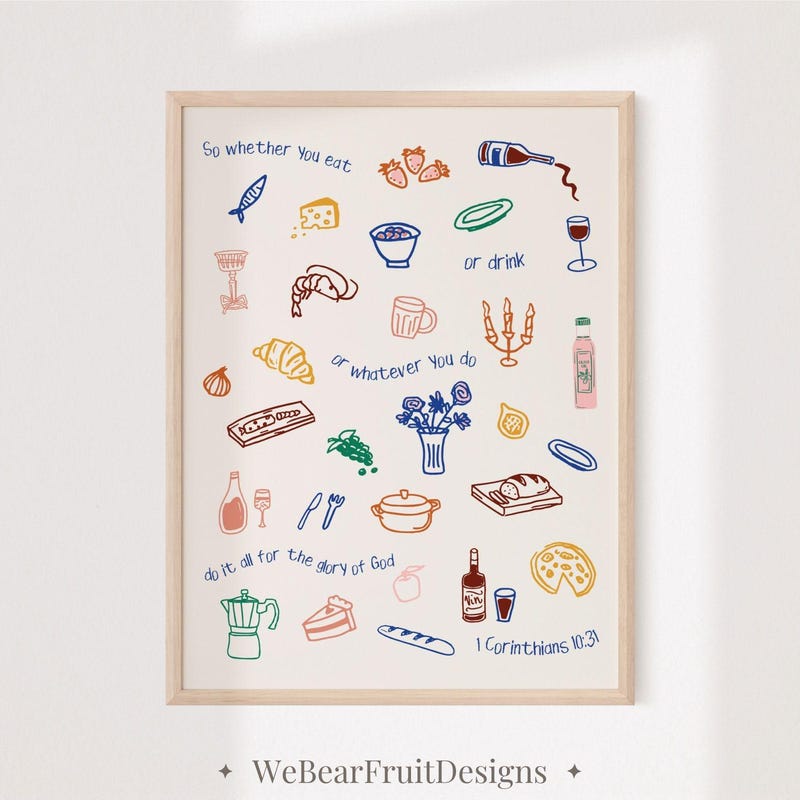 Christian Kitchen - Etsy
