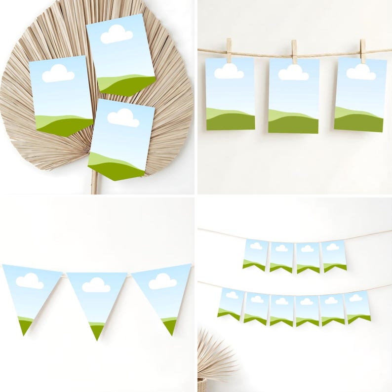 Party Mockup Bundle, Baby Shower, 1st Birthday, 93 Canva Templates ...