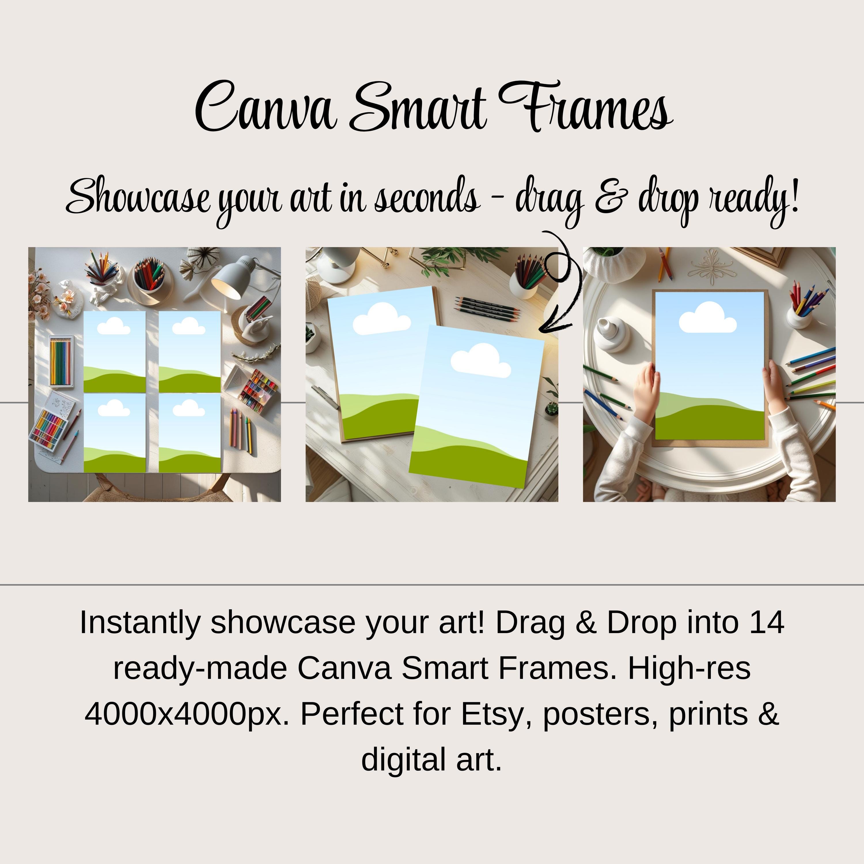 14 Kids Activity, Coloring Page Mockup Bundle: Canva Templates (1, 2, 4 ...