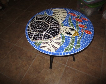 Sea Turtle Mosaic - Etsy