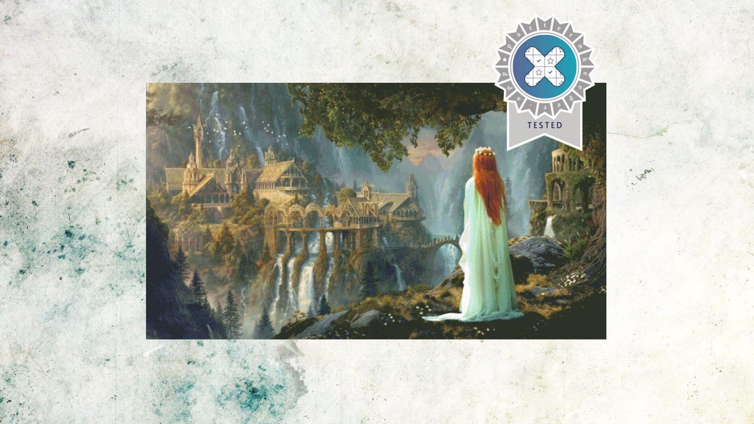 PDF rivendell Elf City BONUS Chart Cross Stitch Pattern DMC, Pattern ...