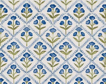 1/6 1/12 1/24 Scale Dollhouse Rustic Vintage Red Floral Diamond Pattern ...