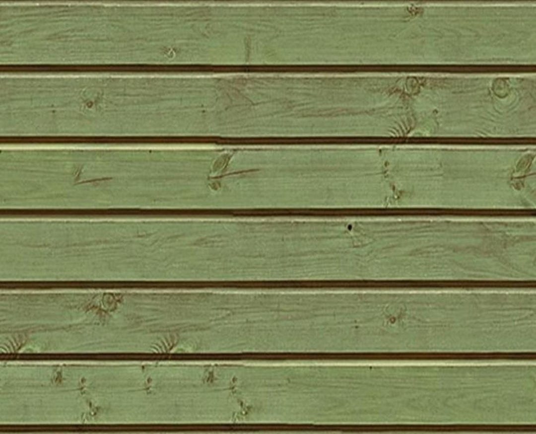 1/6 1/12 1/24 1/48 Dollhouse Vintage Horizontal Green Natural Wood ...