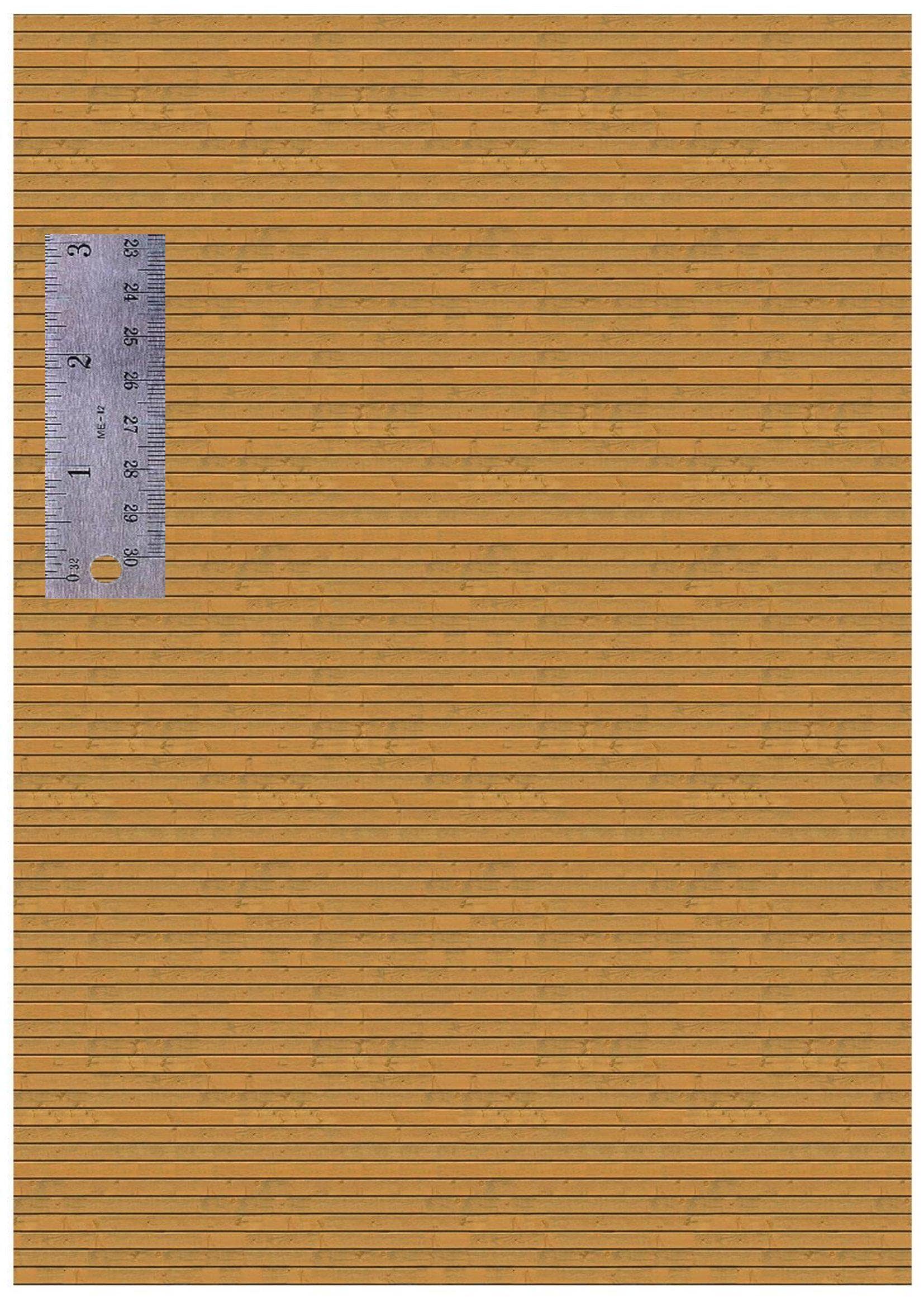 1/6 1/12 1/24 1/48 Dollhouse Vintage Horizontal Honey Colored Natural ...