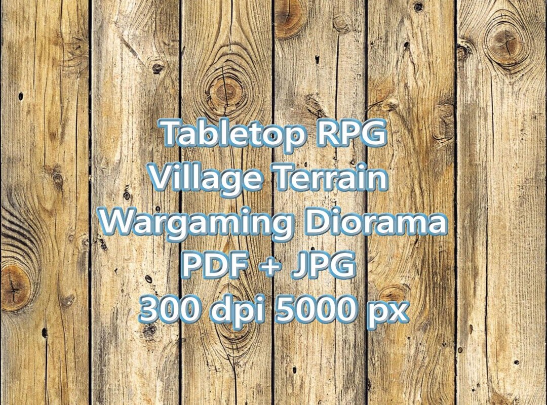 Vintage Weathered Wood Plank Wall | Tabletop RPG Village Building ...