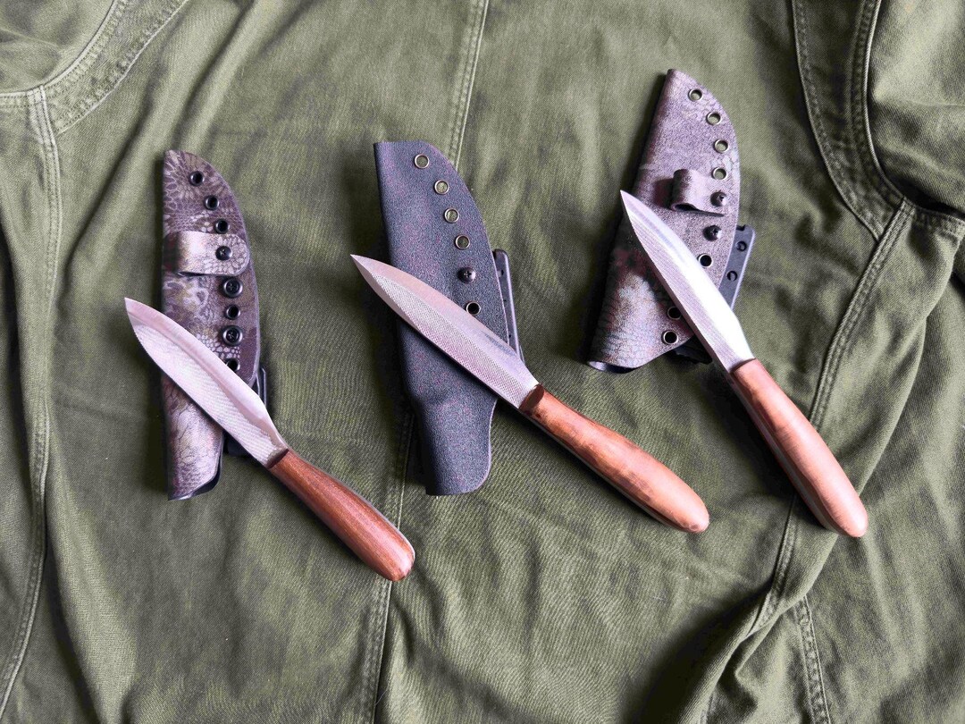 Swiss Made Bushcraft Knife Set: Perfect for Family Adventures ...