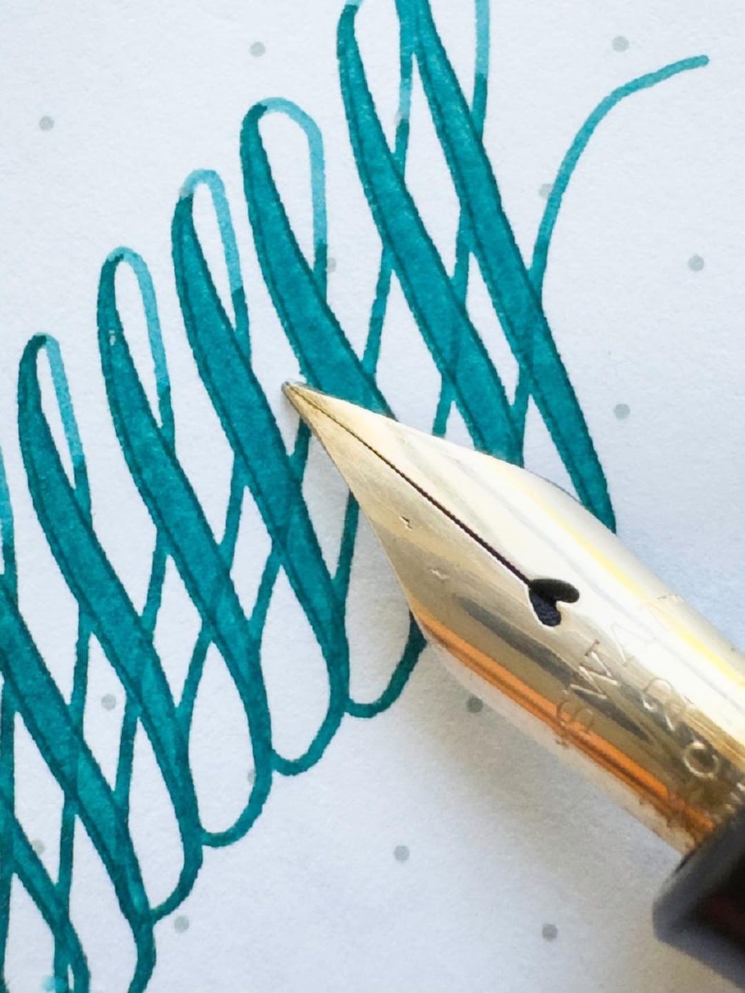 Rare Swan Fountain Pen With 14k Flexible Nib - Fully Restored, Brass ...