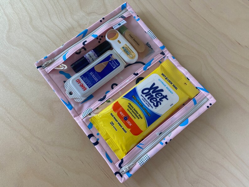 Anagram Shapes First Aid Organizer With Two Clear Zipper - Etsy